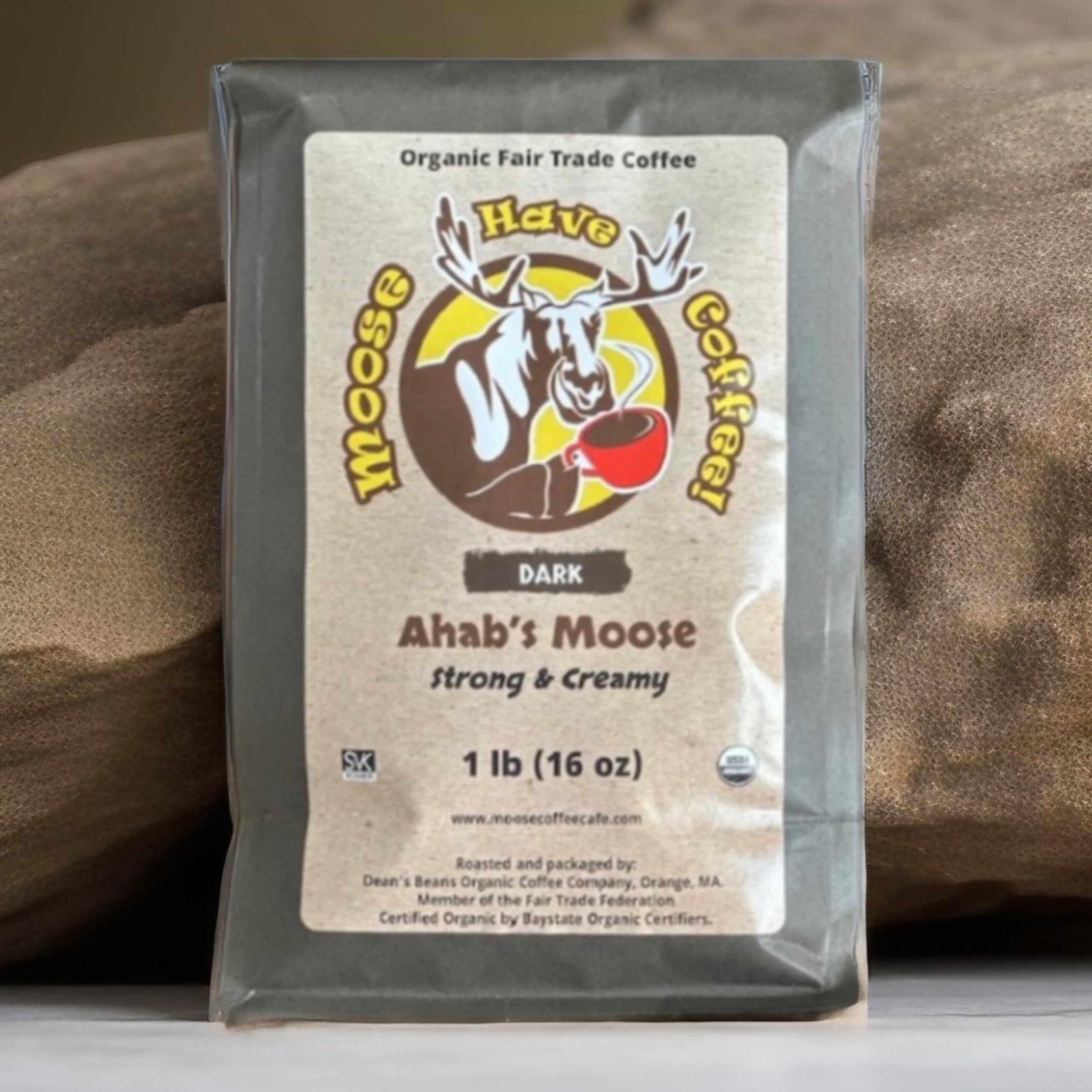 Amazon.com : MOOSE HAVE COFFEE! ORGANIC WHOLE BEAN COFFEE – MOOSE ...