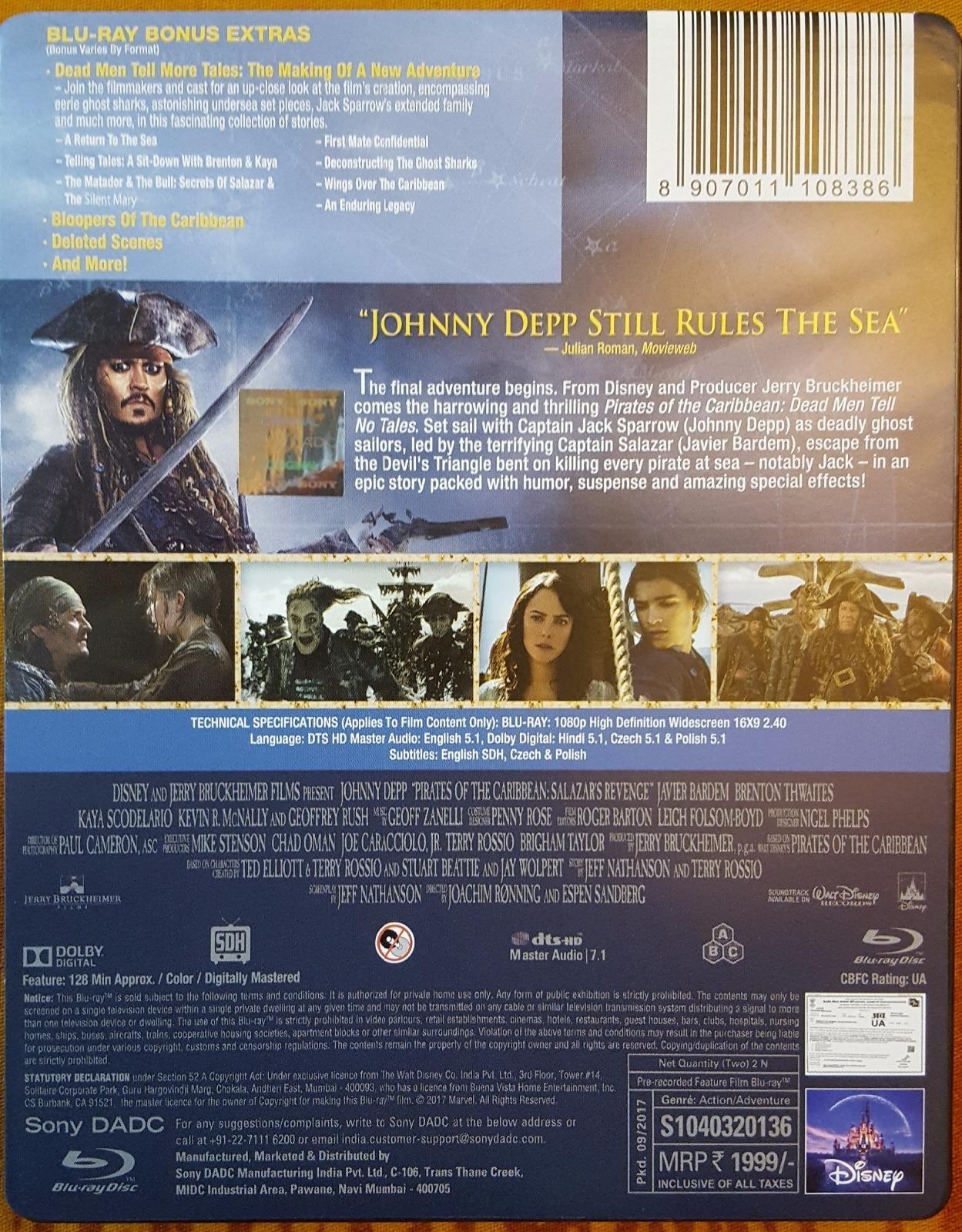 Pirates of the Caribbean: Dead Men Tell No Tales: Amazon.in: Ronning ...