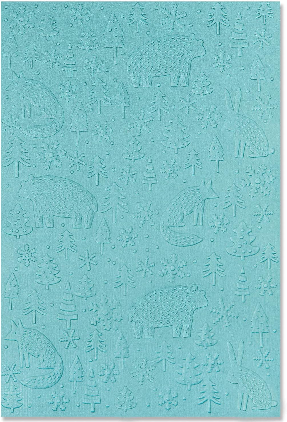 Amazon.com: Sizzix 3-D Textured Impressions Embossing Folder, Multicolor