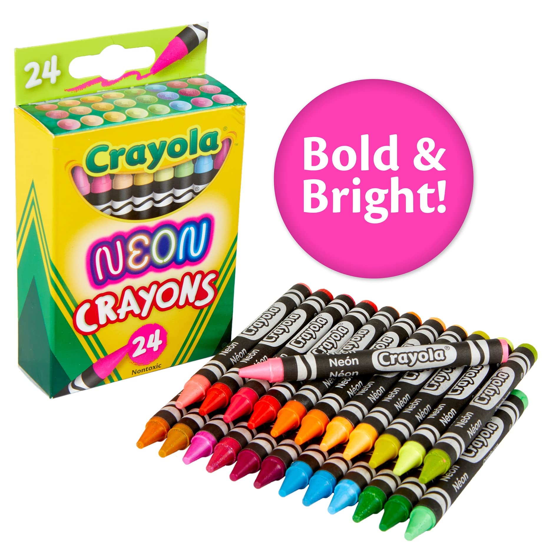 Crayola Neon Crayons, Count | atelier-yuwa.ciao.jp