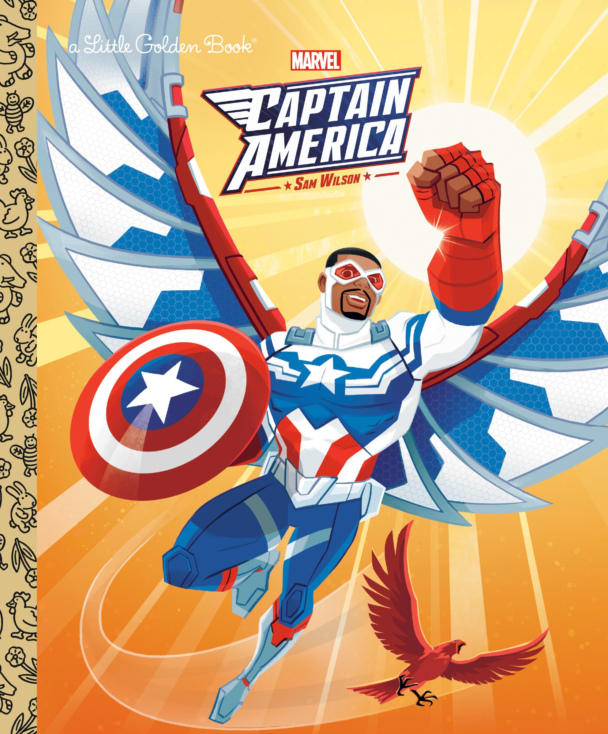 Amazon.com: Captain America: Sam Wilson (Marvel) (Little Golden Book ...