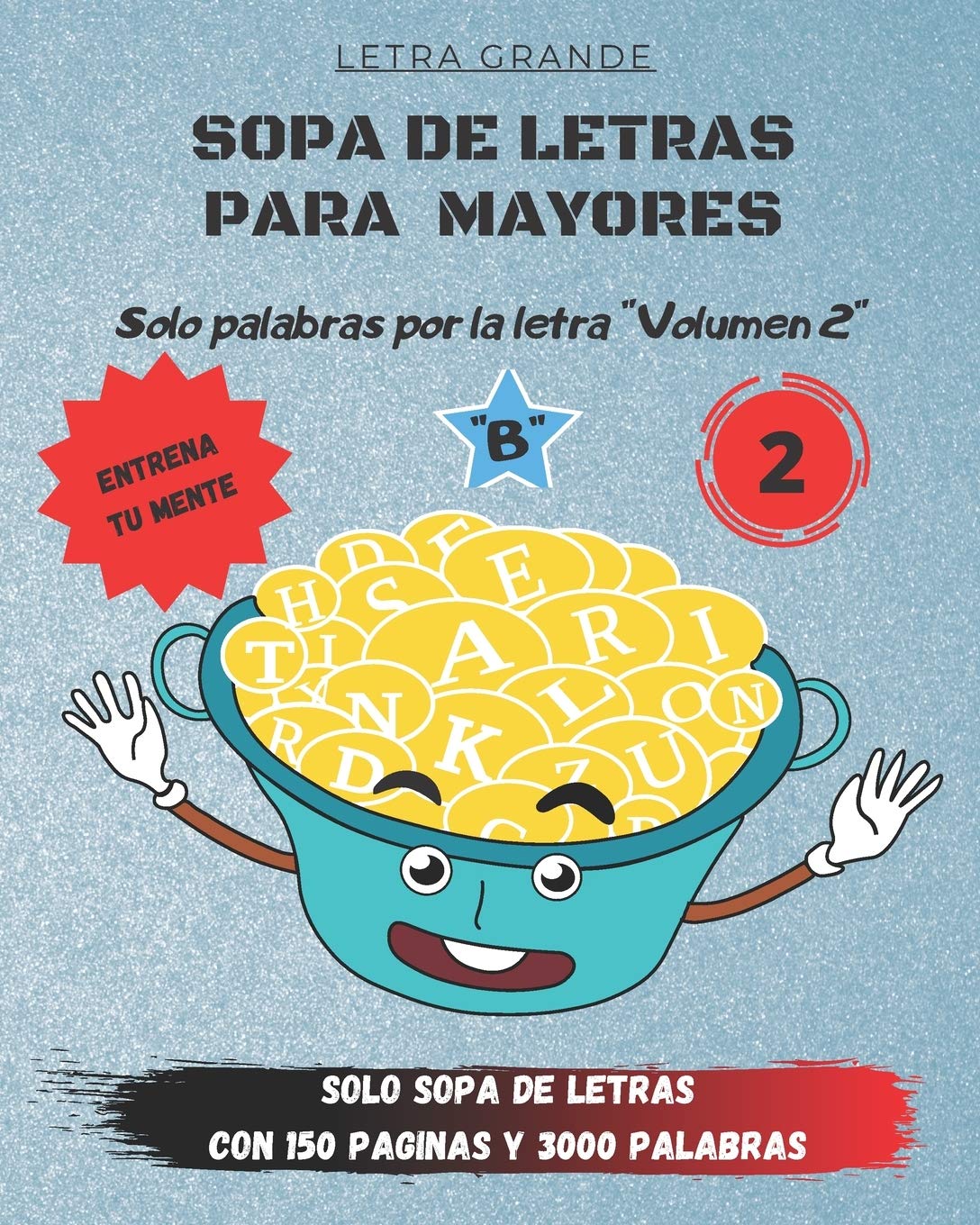 Sopa De Letras Para Mayores Letra Grande Solo Palabras Por | Desertcart ...