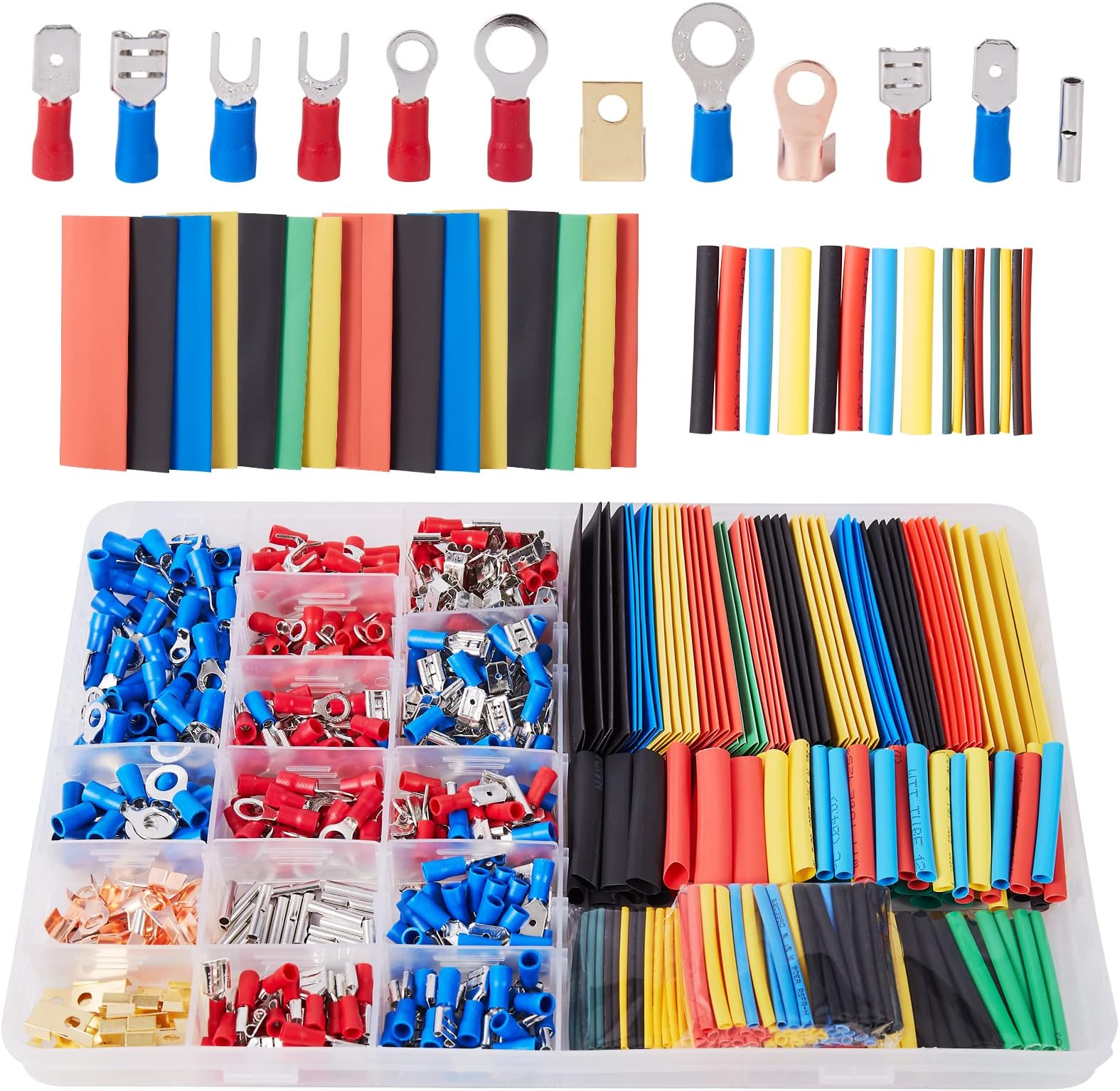 Nilight - Kit surtido de conectores de cables eléctricos de calibre 22 ...