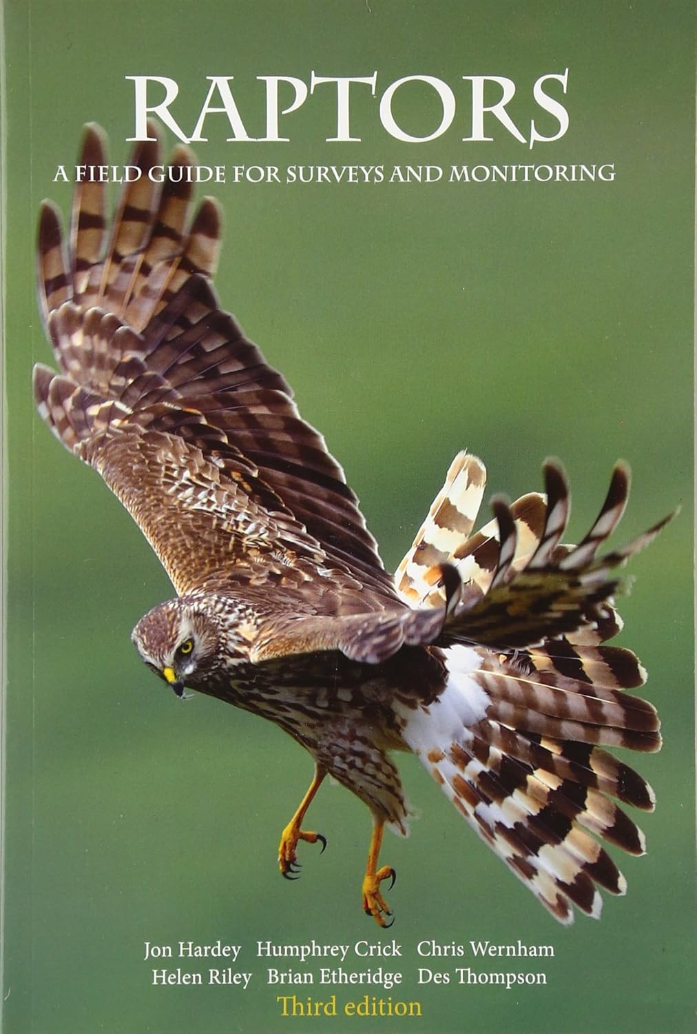 Raptors: a field guide to survey and monitoring: Hardey, Jon ...