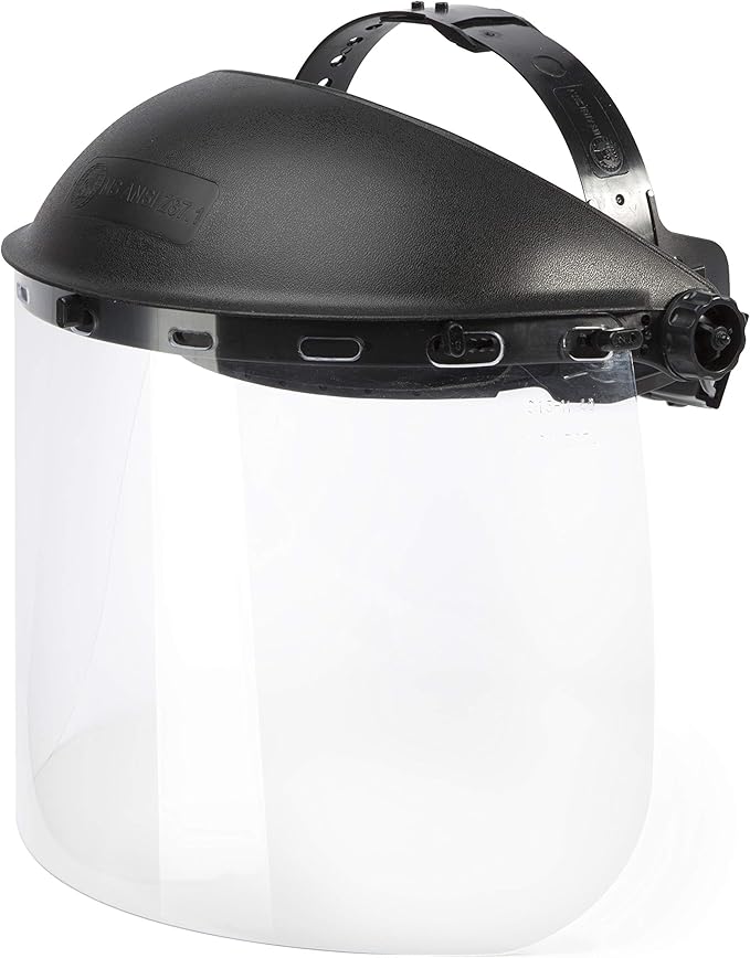 Lincoln Electric Face Shield | Clear Lens | Adjustable Headgear | K3120 ...