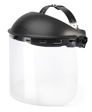 Lincoln Electric Face Shield | Clear Lens | Adjustable Headgear | K3120 ...