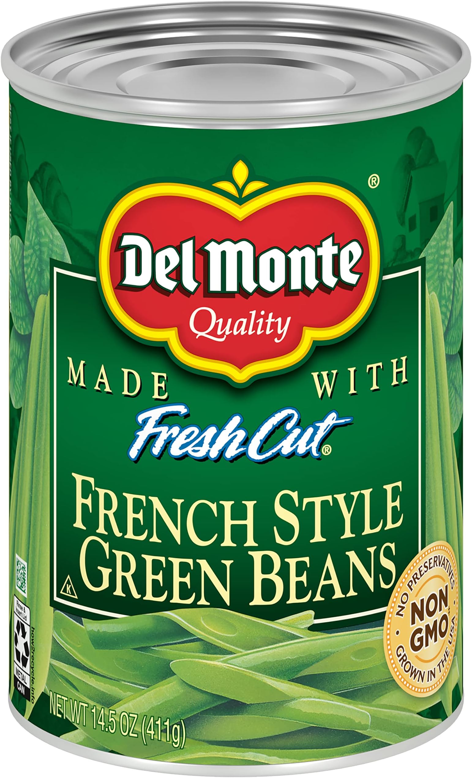 Amazon.com : Hanovers Blue Lake Cut Green Beans, 102 Ounce : Canned And ...