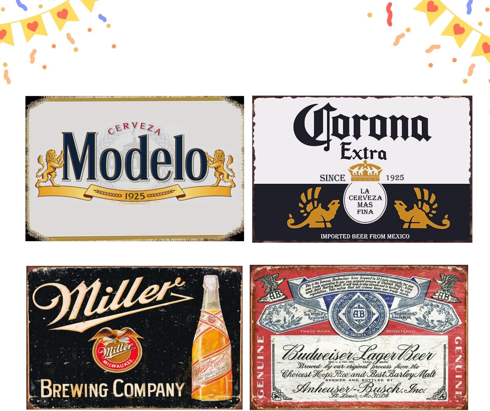 Amazon.com: Retro Vintage Metal Plaque Sign Pin Up Girl Margarita ...