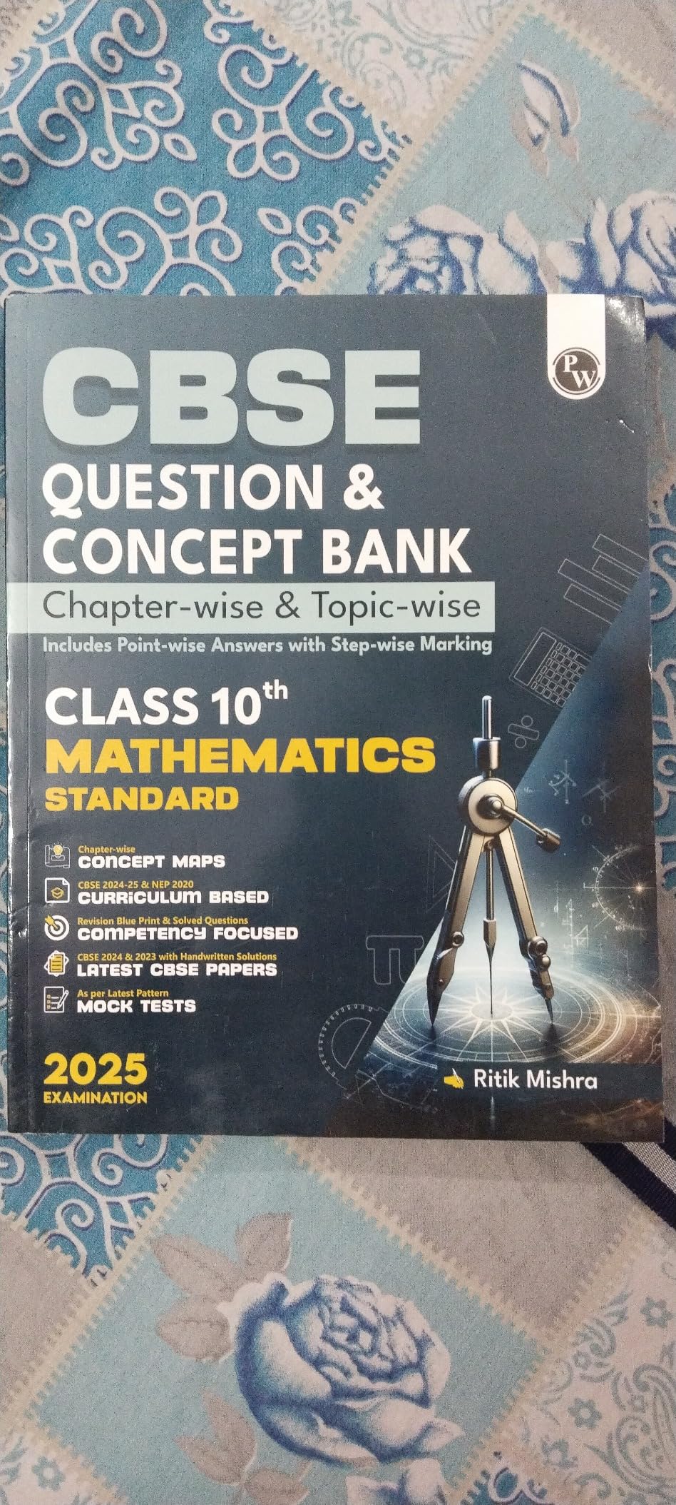 PW CBSE Question Bank Class 10 Mathematics with Concept Bank ...