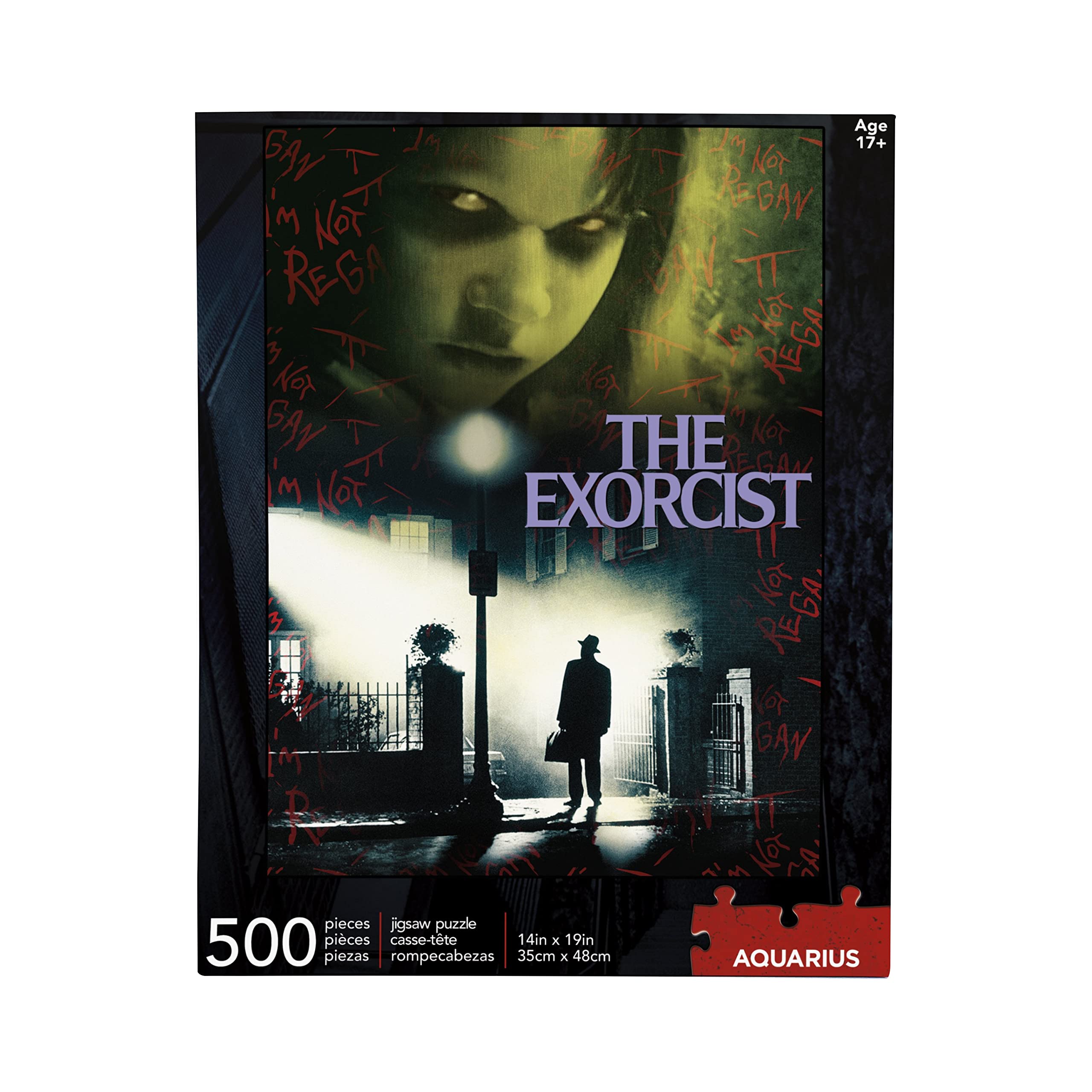 Amazon.com: AQUARIUS The Exorcist Collage Puzzle (500 Piece Jigsaw ...