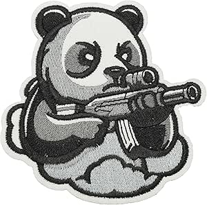 Amazon.com: Obokata Animal Embroidered Patches, Cartoon Patche, Serious ...