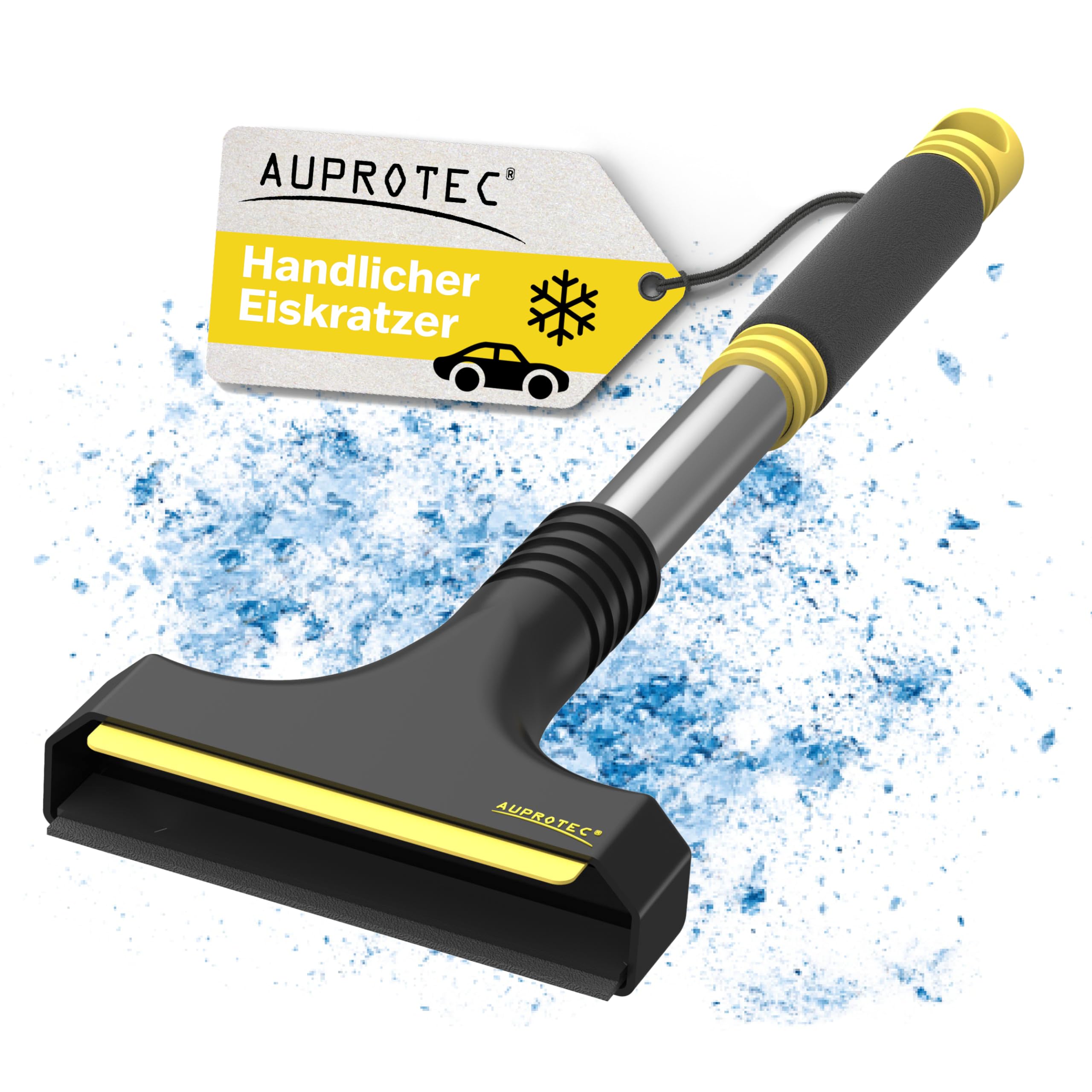 AUPROTEC Eiskratzer mit Gummilippe – A 12 / Eiskratzer Auto mit ...