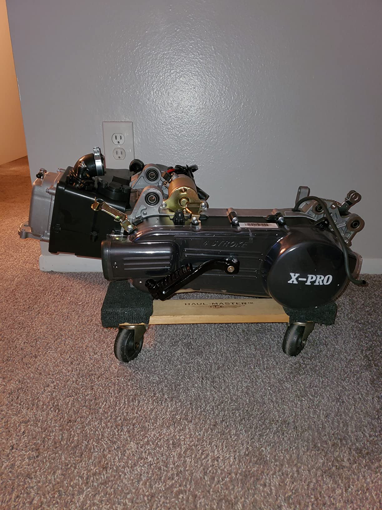 $15/mo - Finance X-PRO 150cc Long Case 4-stroke GY6 Air cooled Moped ...