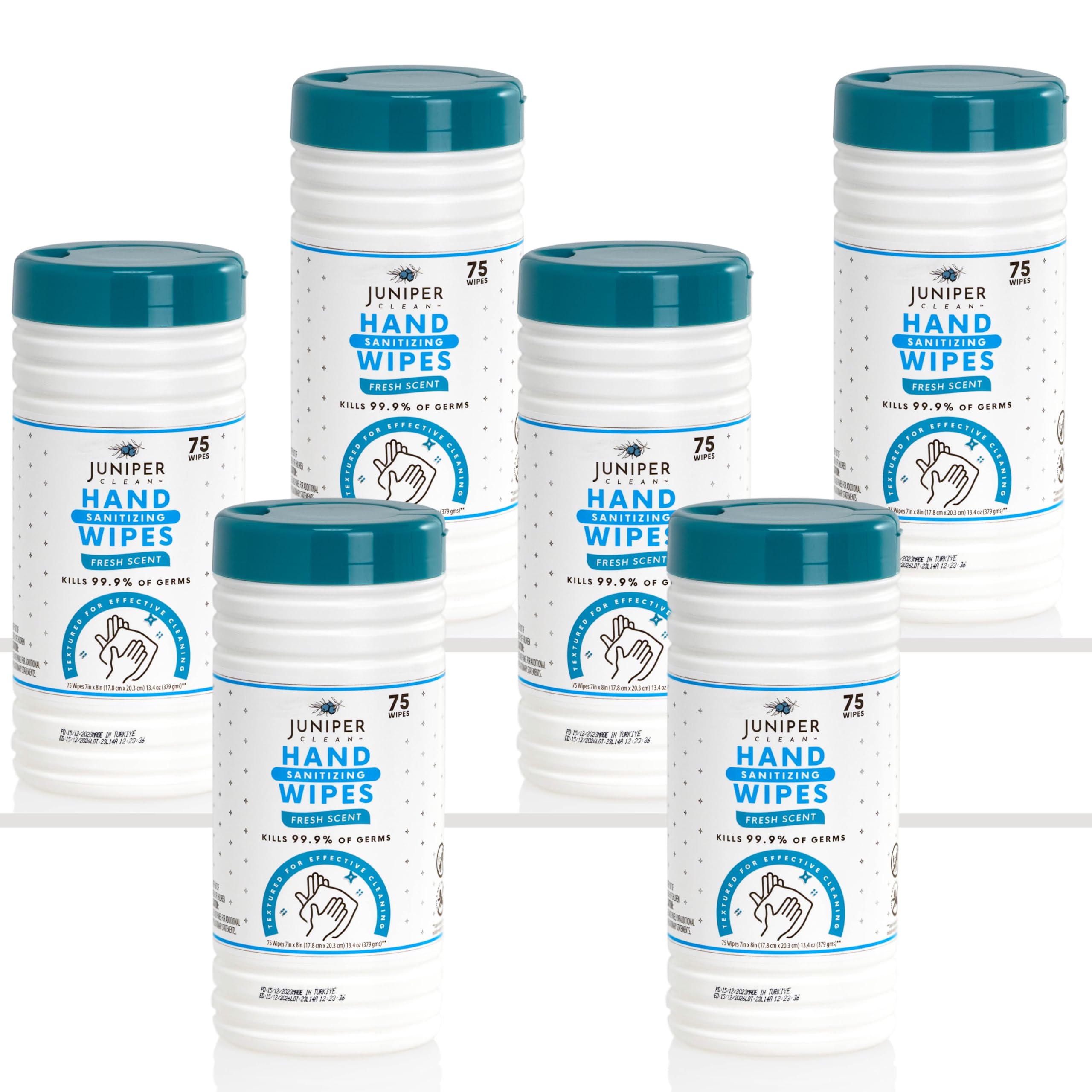 Amazon.com: 6 Pack Canister Hand Sanitizing Wipes, Alcohol Free 450 ...