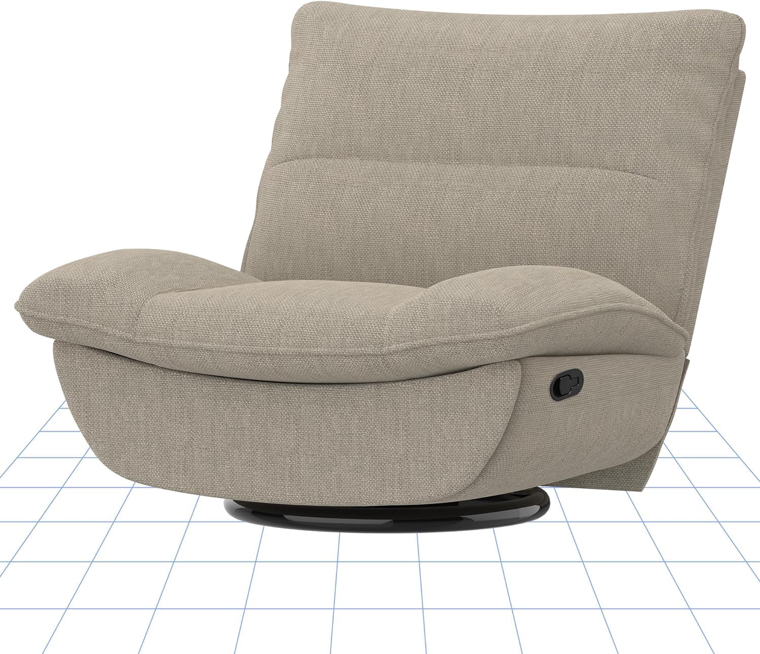 FLEXISPOT XC6 Recliner Armchair, Manual Reclining Sofa, Recliner Chairs ...