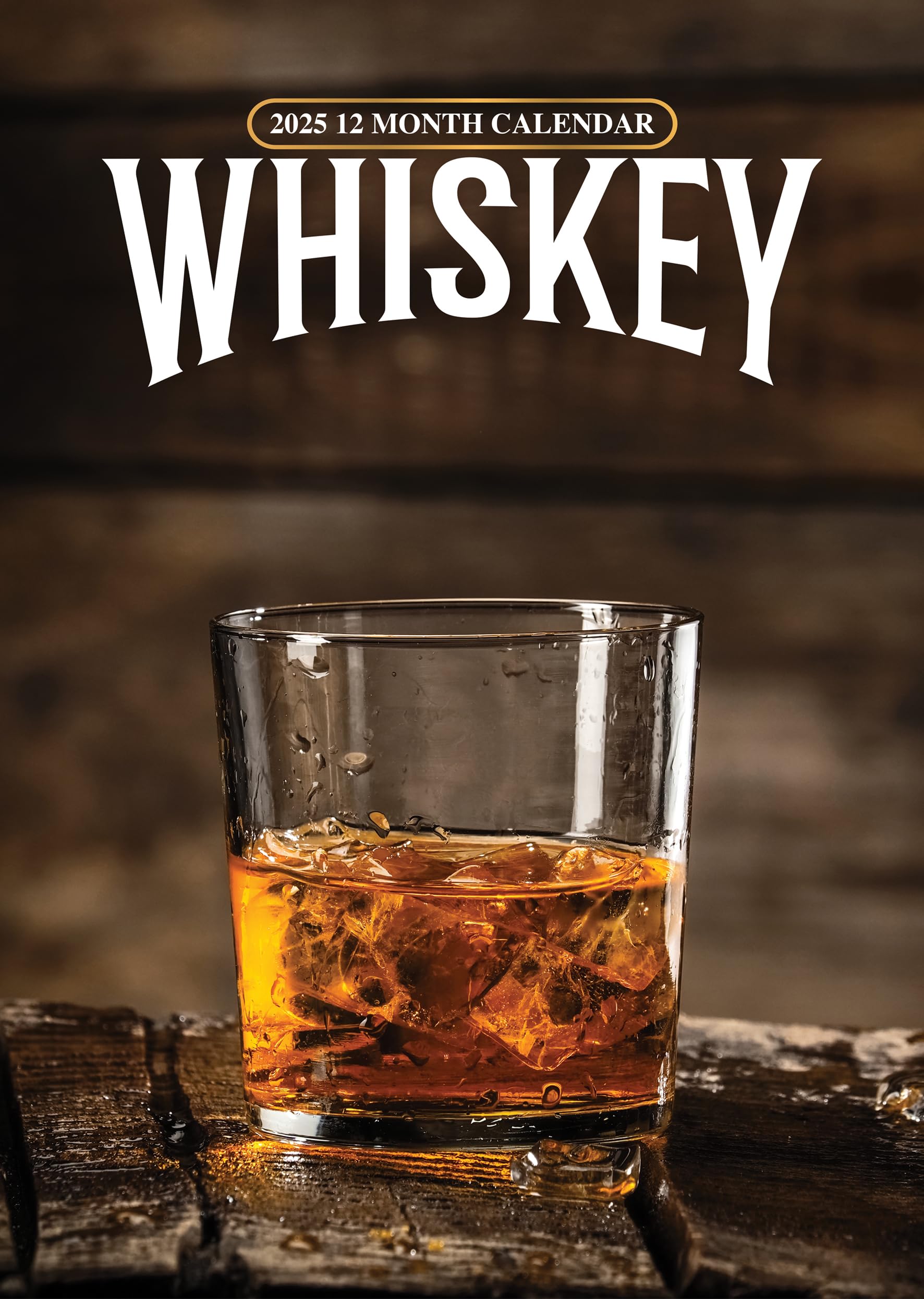 Whiskey 2025 – A3 Size Wirobound Calendar - BigaMart