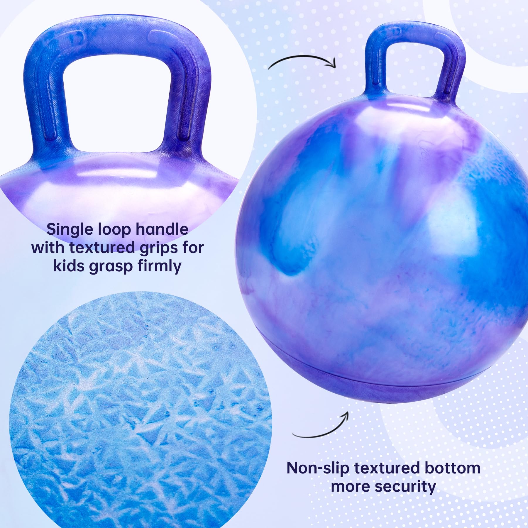 Snapklik.com : ZOOJOY Glow-in-The-Dark Light Up Hopper Ball For Kids ...