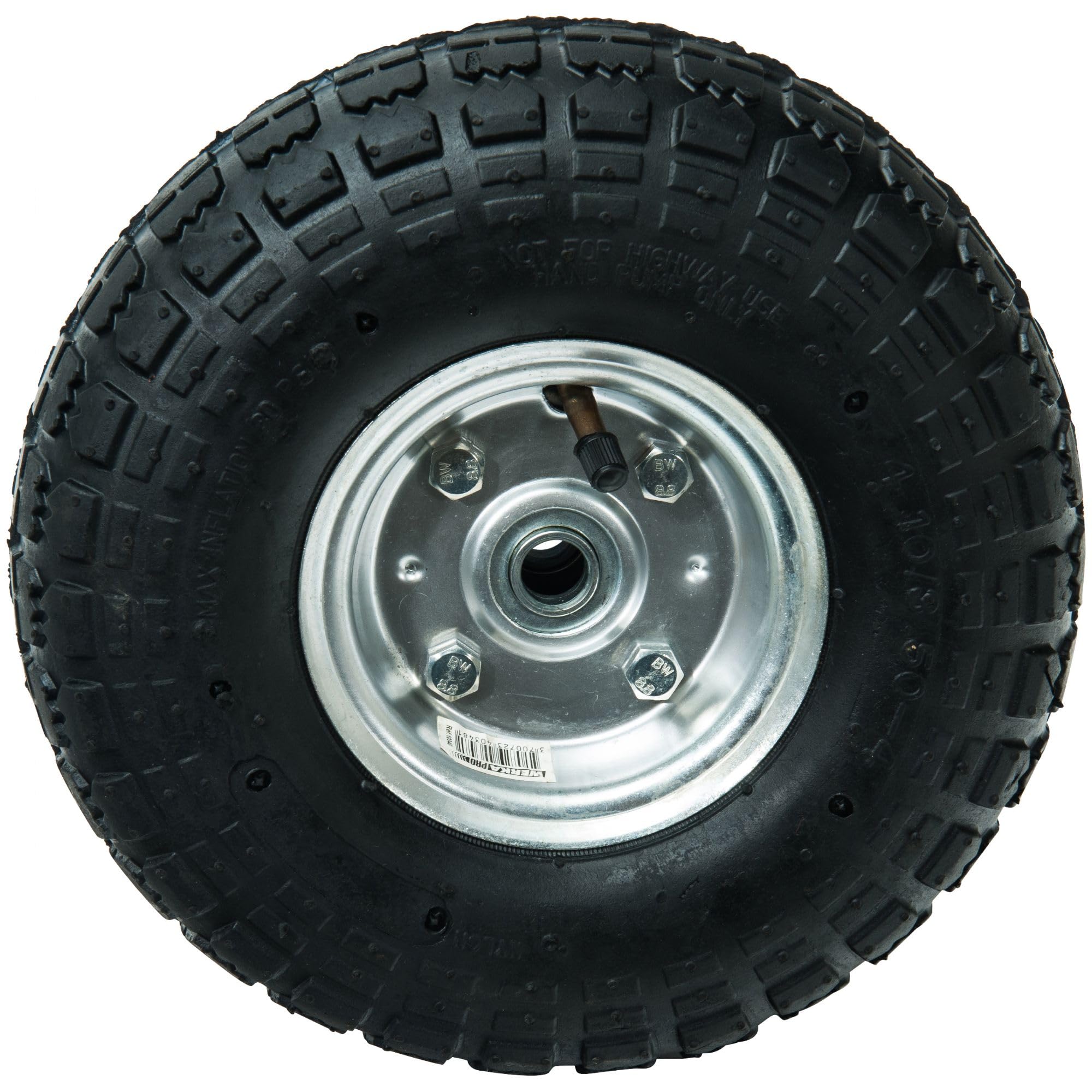 Amazon.com: Inflatable Wheel with Offset Axle 260 x 85 mm Bore 16 mm