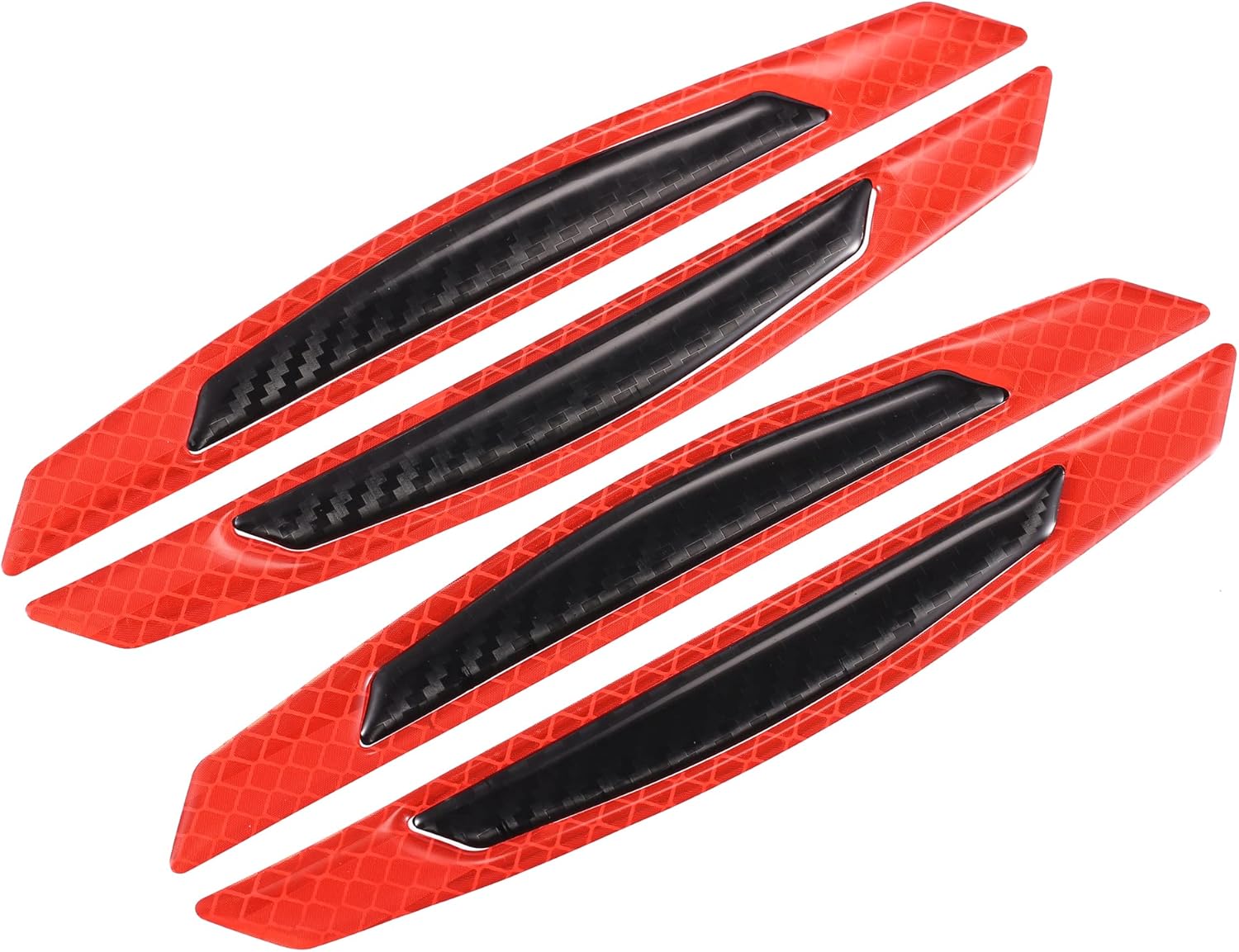 Amazon.com - X AUTOHAUX 4pcs 3D Reflective Stripe Stickers High ...