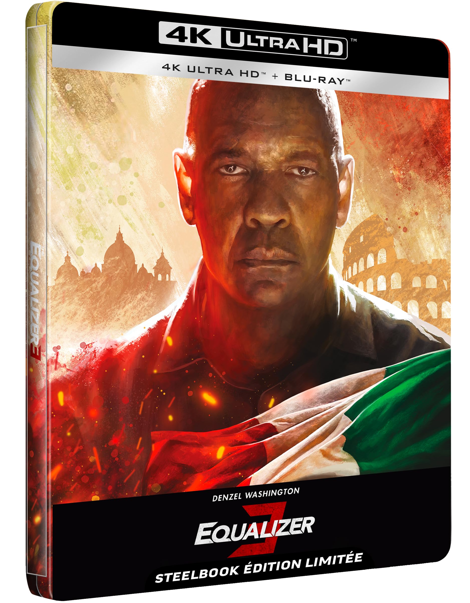 Equalizer 3 [4K Ultra HD + Blu-Ray-Édition boîtier SteelBook]: Amazon ...