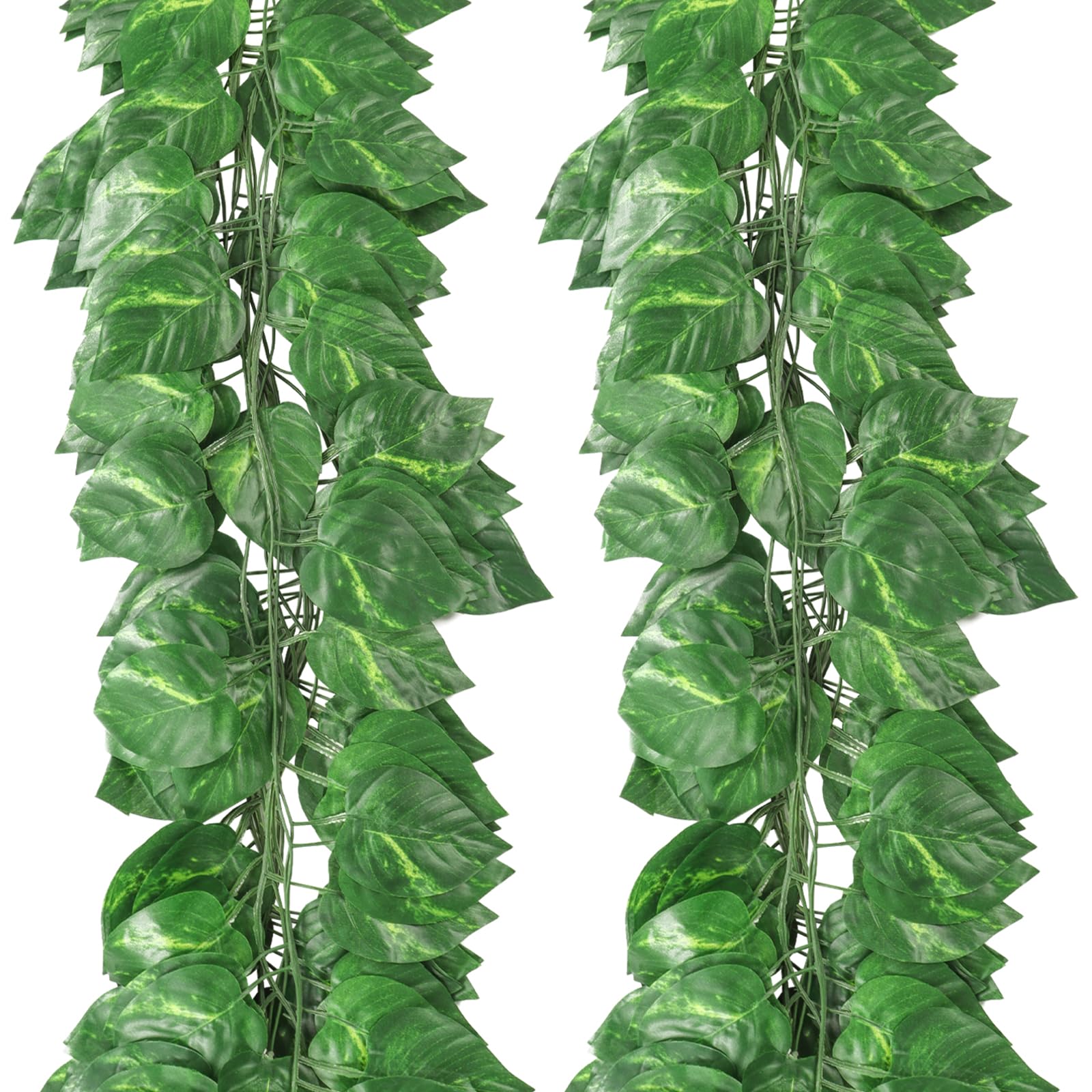 ANBOWEI Artificial Ivy Garland 12pcs Total 90 Feet - Fake Vines for ...