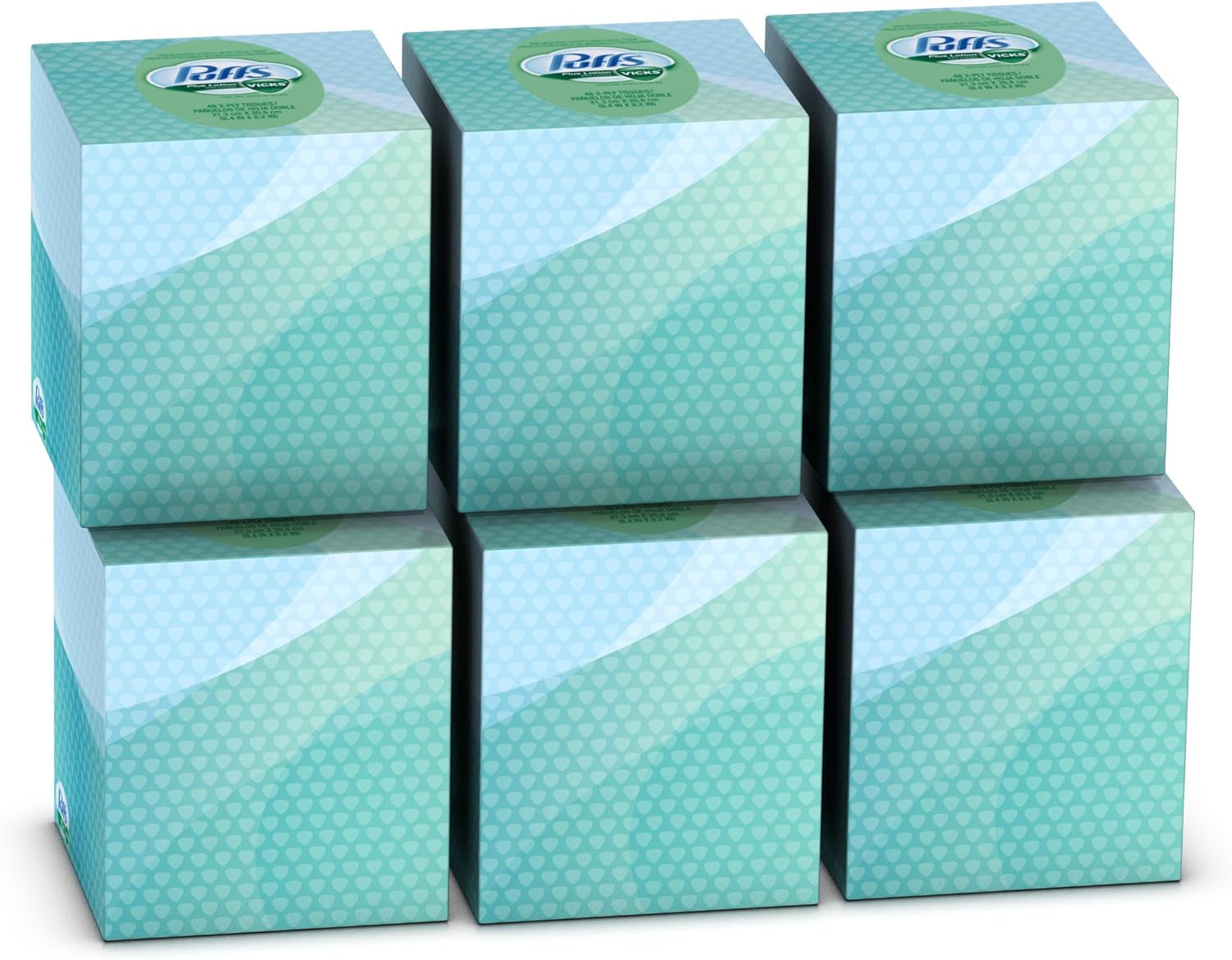 Amazon.com: Puffs Plus Lotion with The Scent Of Vicks Facial Tissues, 6 ...