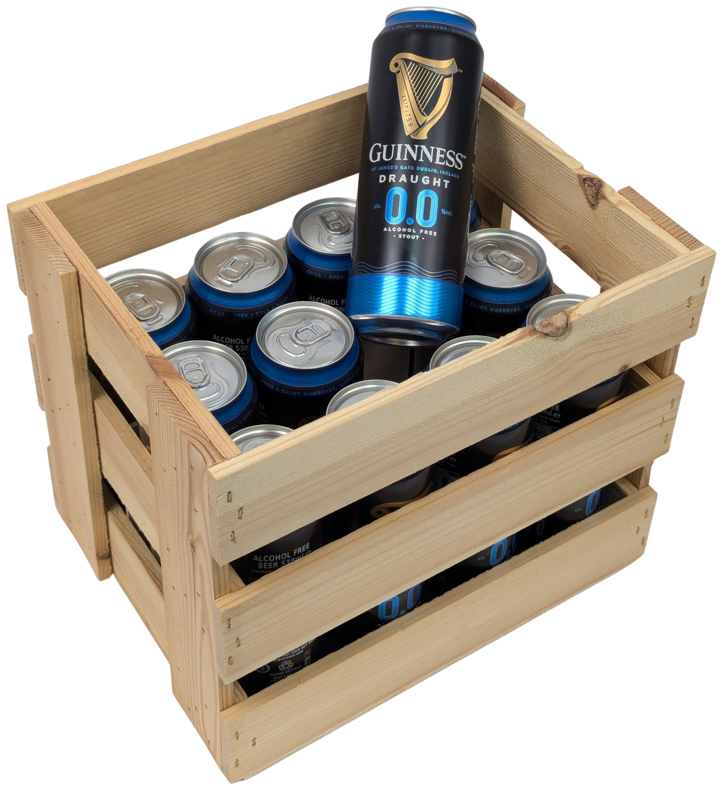 Alcohol Free | Guinness Zero | 0.0% ABV | Stout | 12 x 538ml Pint Cans ...