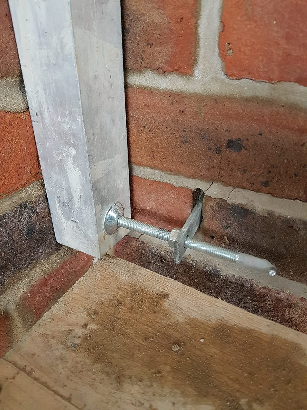 Pro File Mortar Spike Solid Steel & zinc Plated x 4 pcs : Amazon.co.uk ...