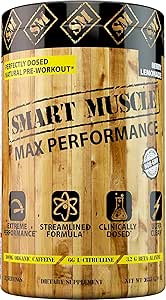 Amazon.com: Smart Muscle 3-in-1 Natural Performance AMP - Ultra Clean ...