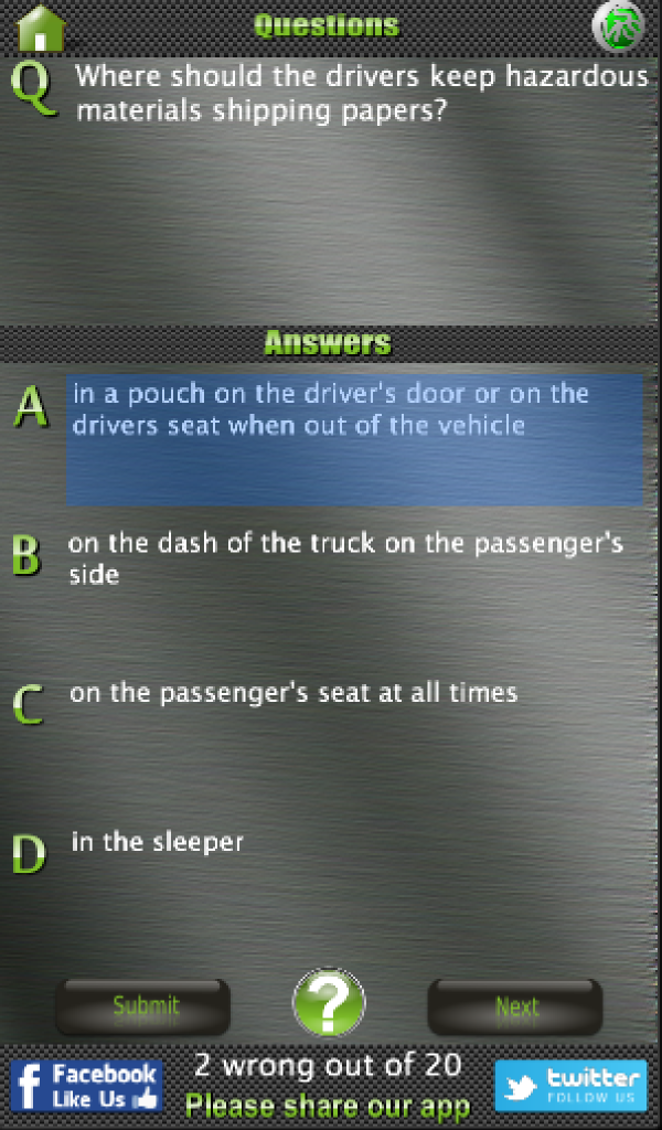 CDL Practice Tests - App on Amazon Appstore