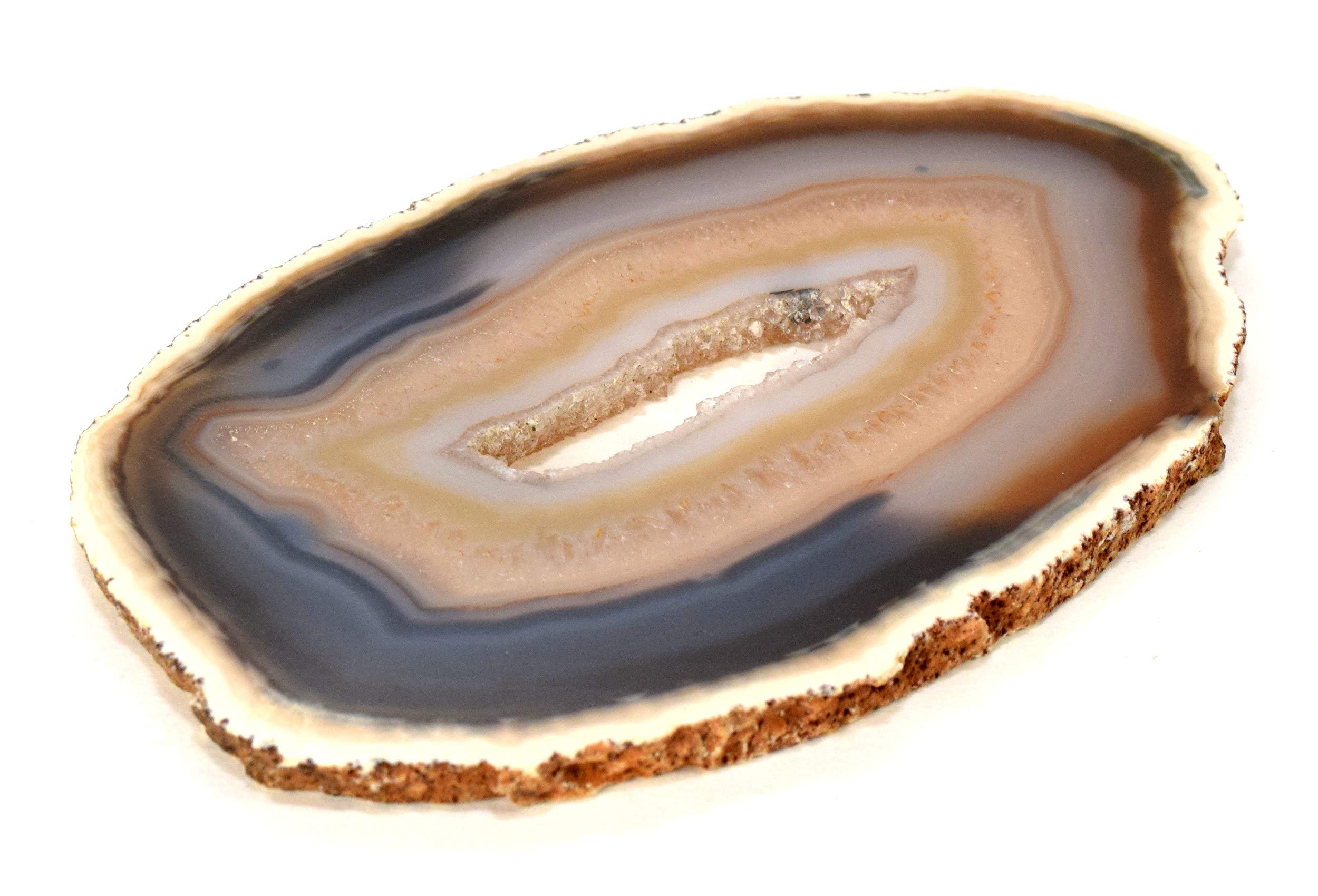 Polished Agate Quartz Crystal