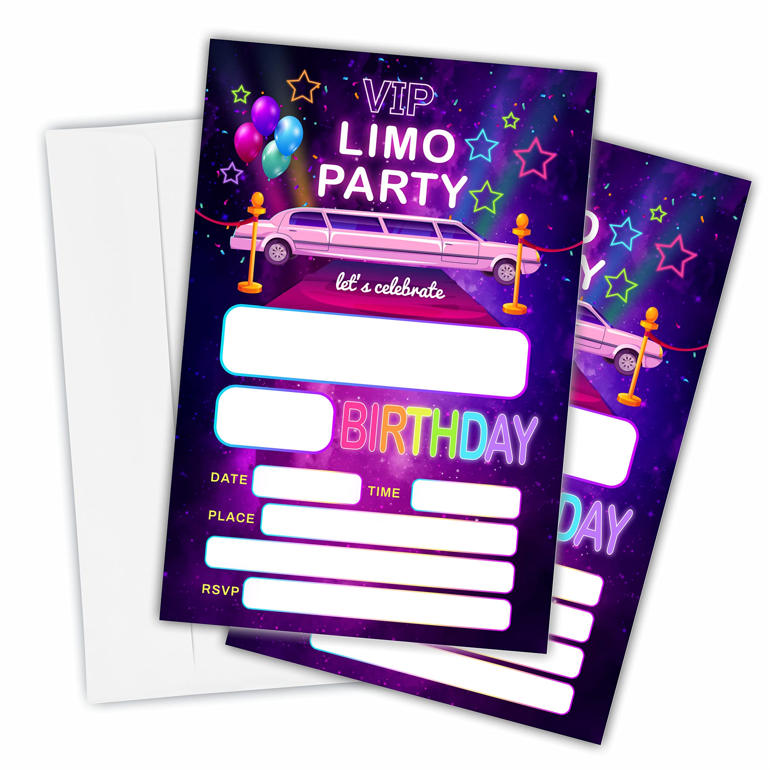 Vip Birthday Invitations