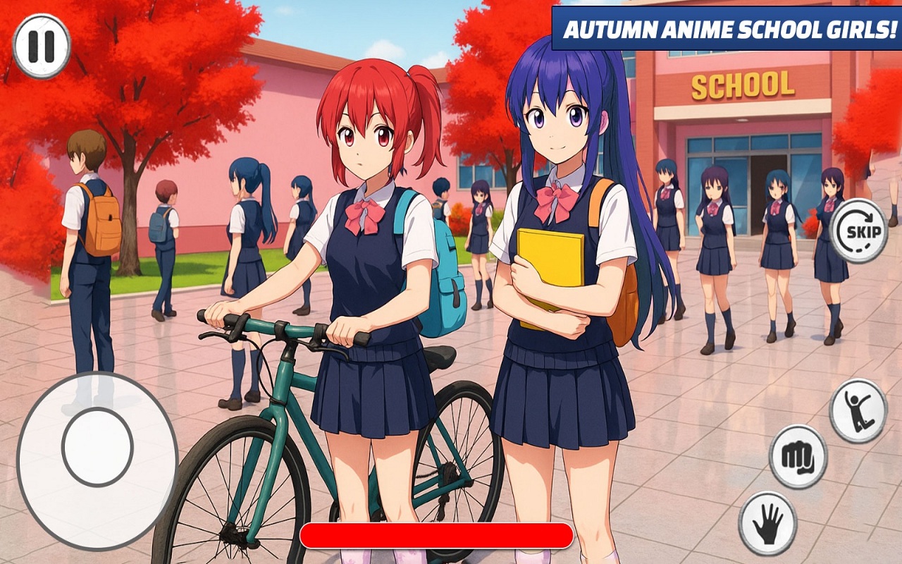 Anime Girls High School Simulator - Sakura love Simulator - App on ...
