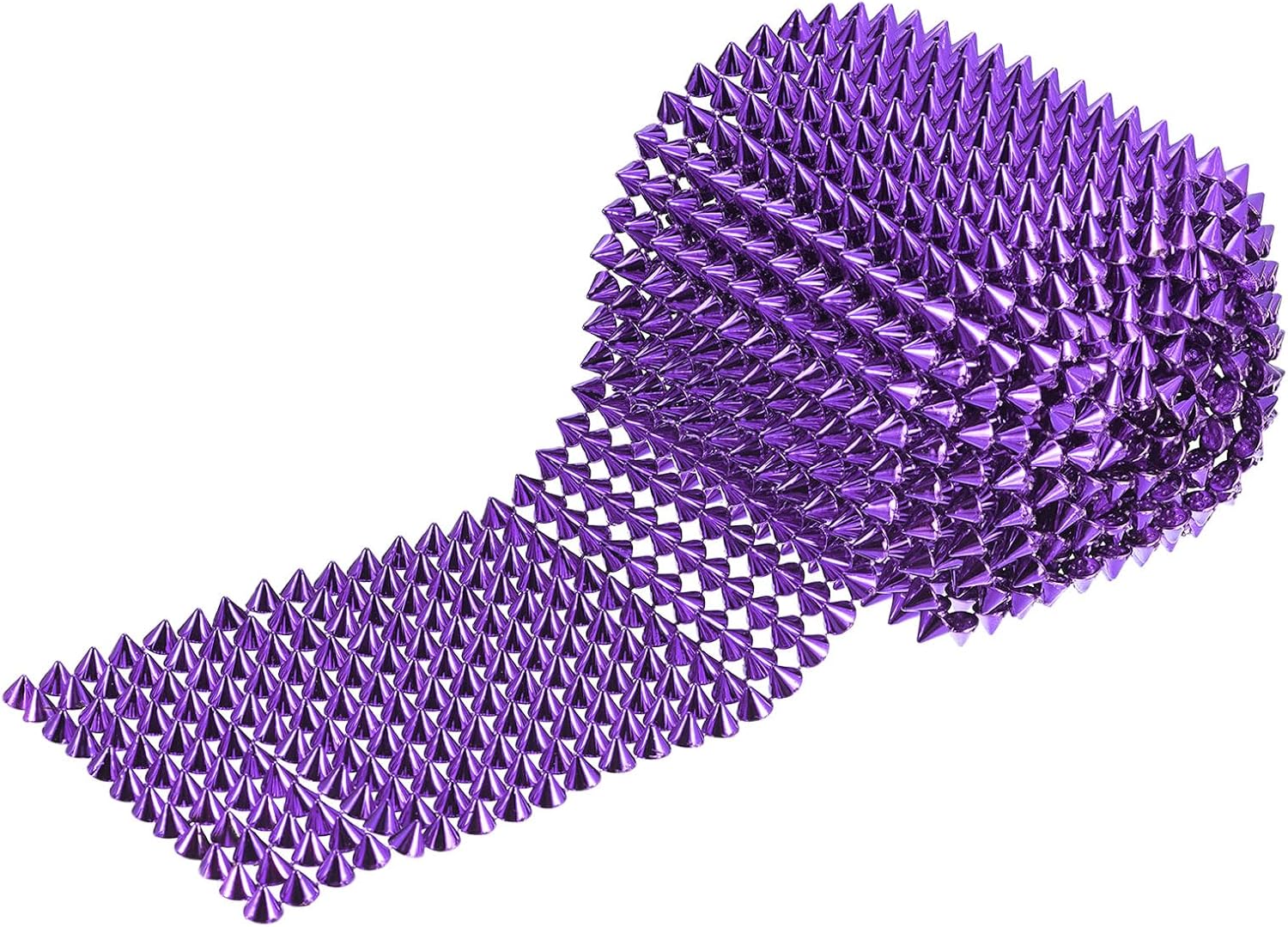 Amazon.com: uxcell 1 Yard Sew Stitch on Cone Spikes Studs, 12Rows ...