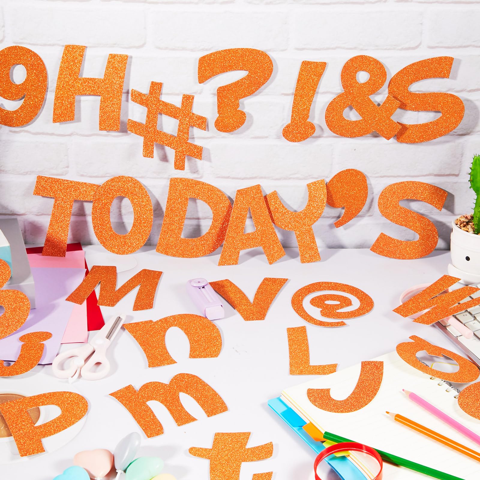 Snapklik.com : Colarr 216 Pcs Glitter Bulletin Board Letters For ...