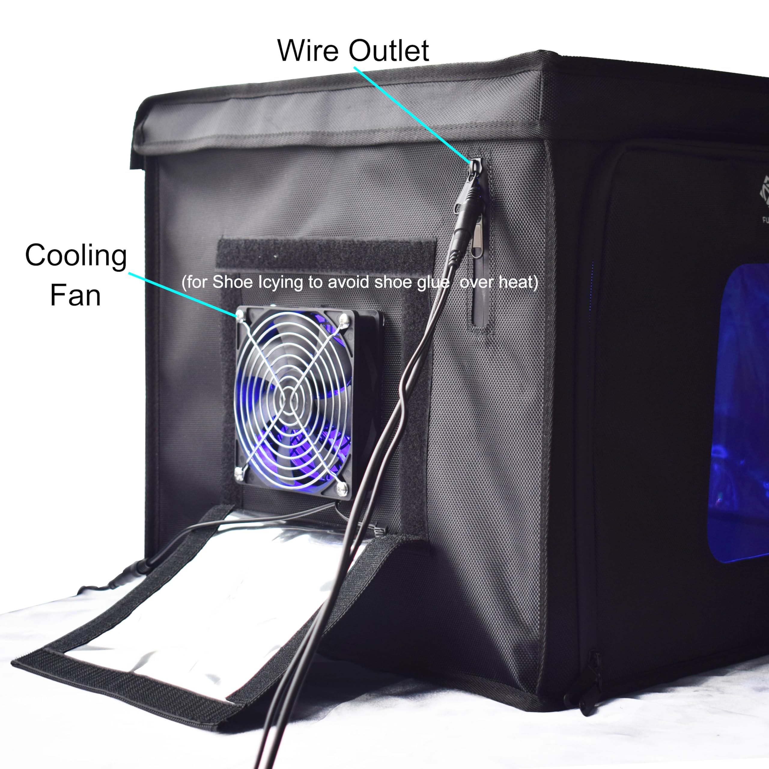 Snapklik.com : FUNGDO UV Light Curing Box Curing Enclosure 400