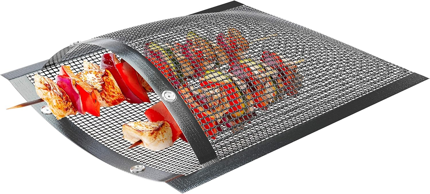 Amazon.com: New and Improved Reusable BBQ Mesh Grill Bag - Perfect for ...