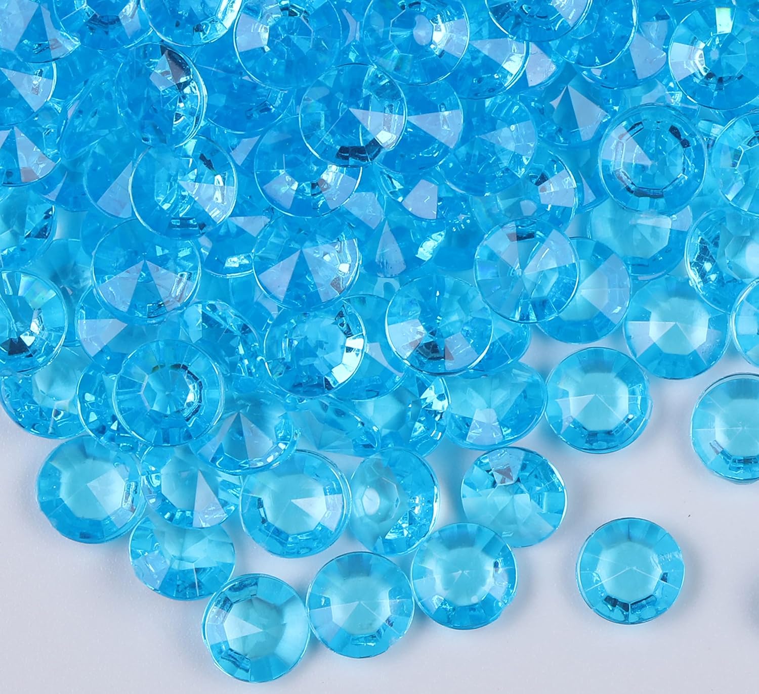 Amazon.com: Gintoaria 1000pcs Platic Acrylic Gems Fake Acrylic Diamonds ...