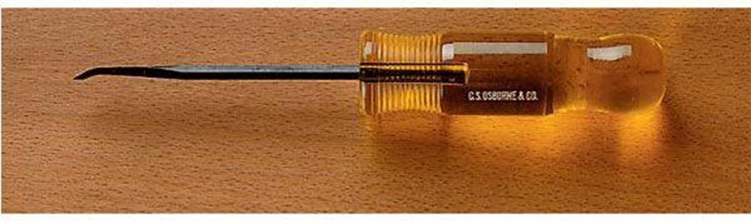 Caning Chisel Length of blade: 4" Width of blade: 3/16" Overall length ...