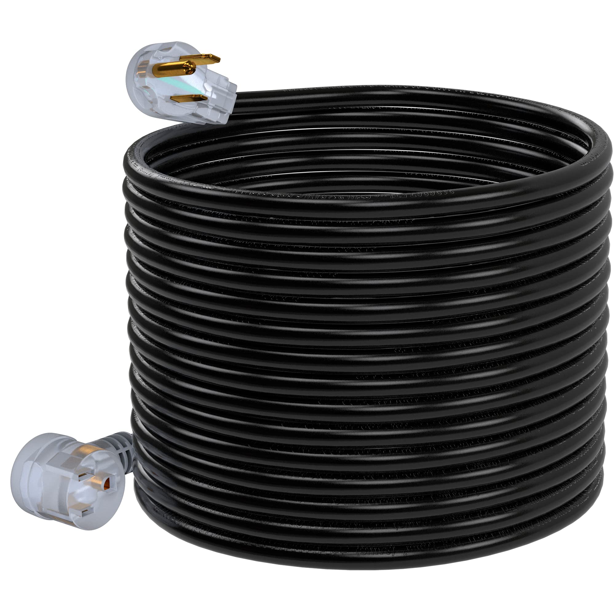 RVMATE 250V 40 Feet Welder Extension Cord, 10 AWG NEMA 6-50 STW Heavy ...