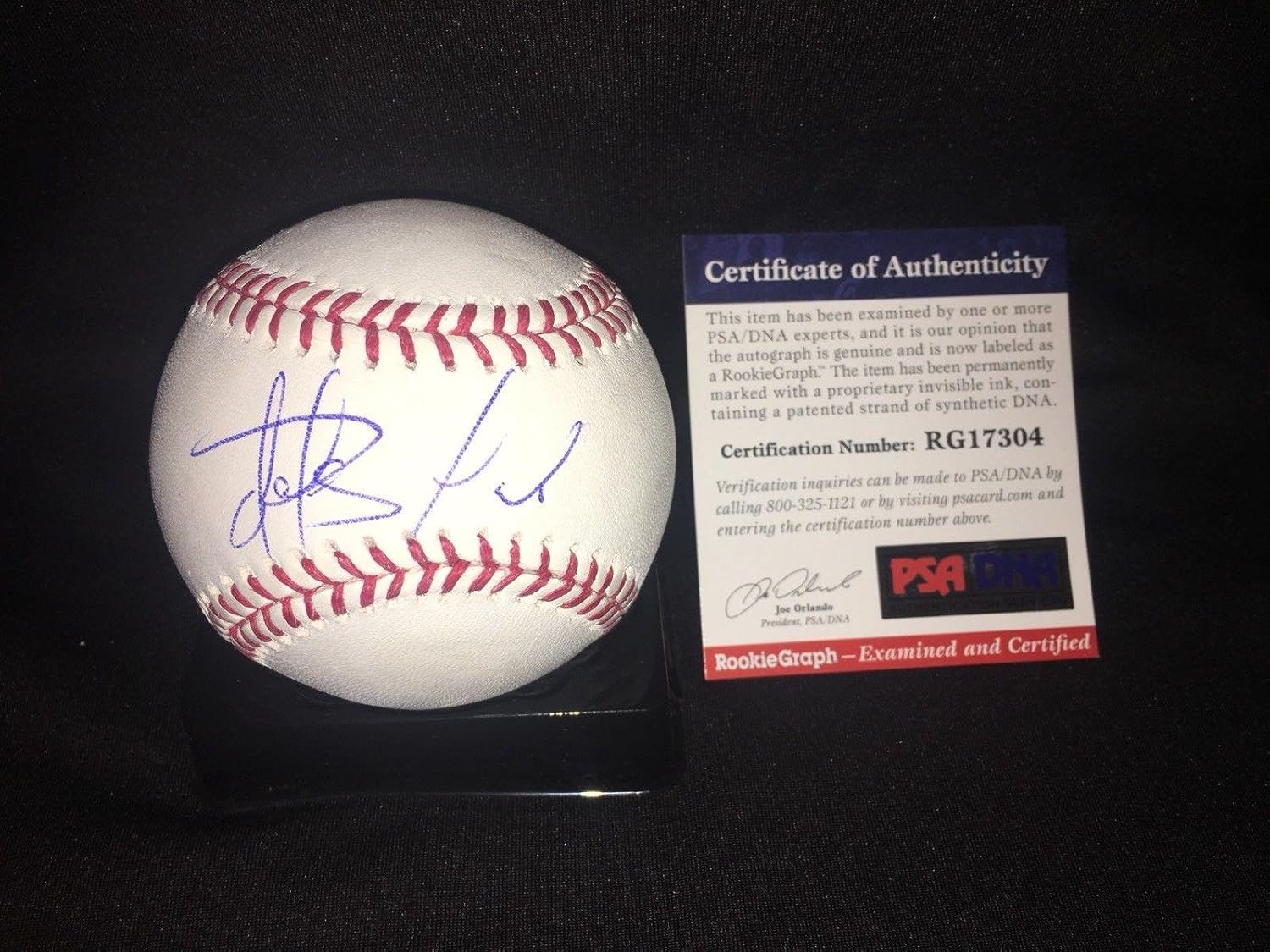 Fernando Tatis Signed Ball - Jr Major League San Diego Padres Prospect ...