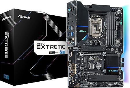 Amazon.com: ASRock Z590 Extreme Compatible Intel 10th and 11th ...
