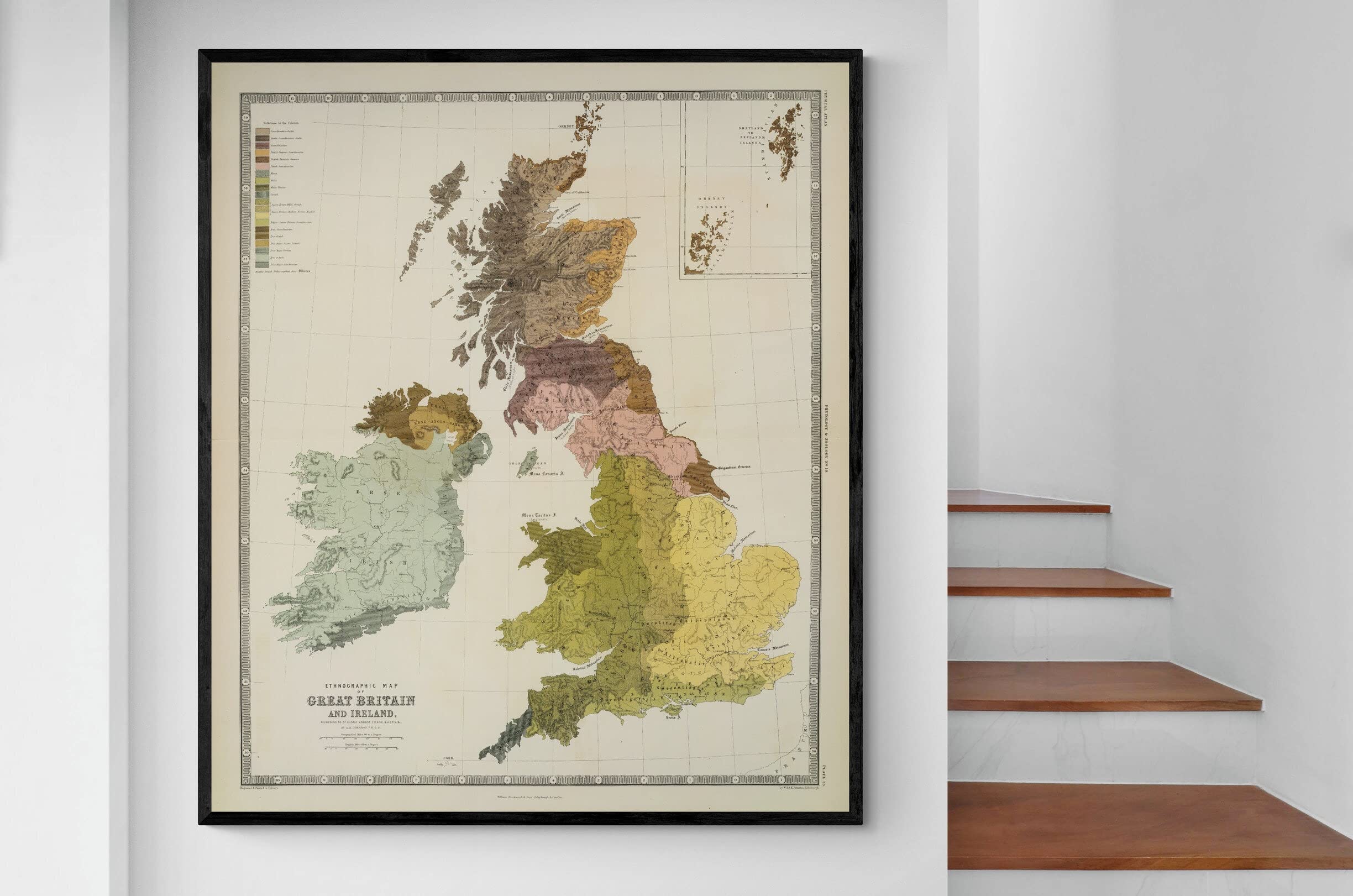 Printable Map Of Britain