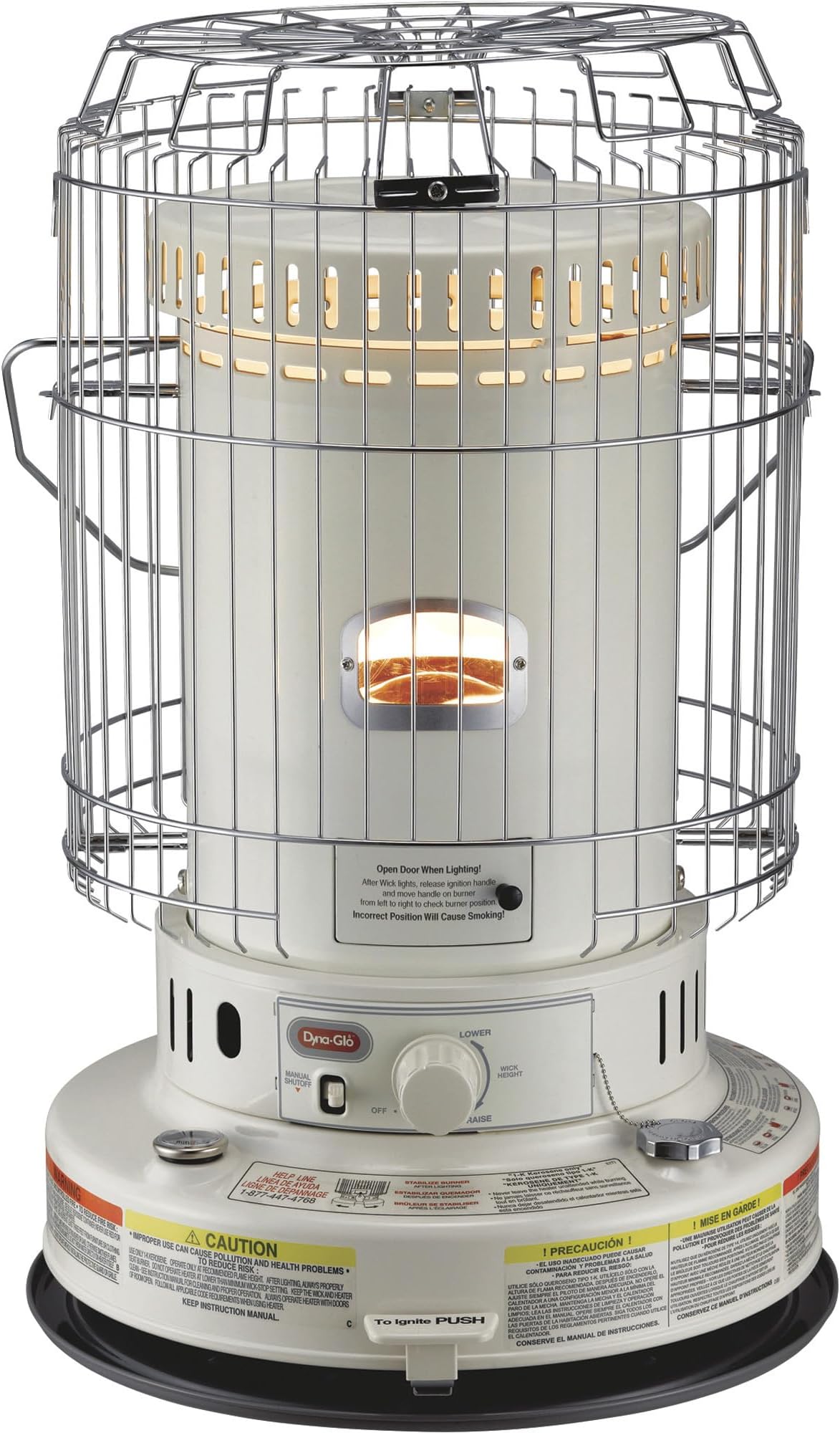 Amazon.com: Kero World KW-24G Indoor Kerosene Heater, Large, Gray ...