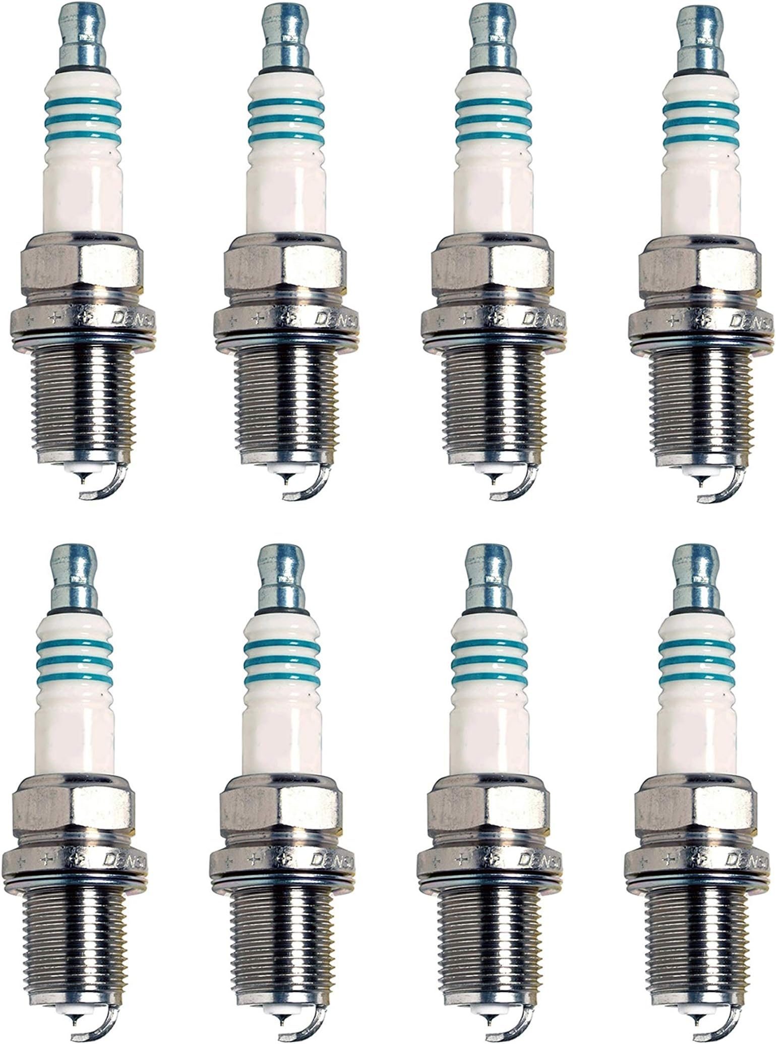 Amazon.com: 8 PCSNEW - DENSO #4504 PLATINUM T T Spark Plugs - PK20TT ...