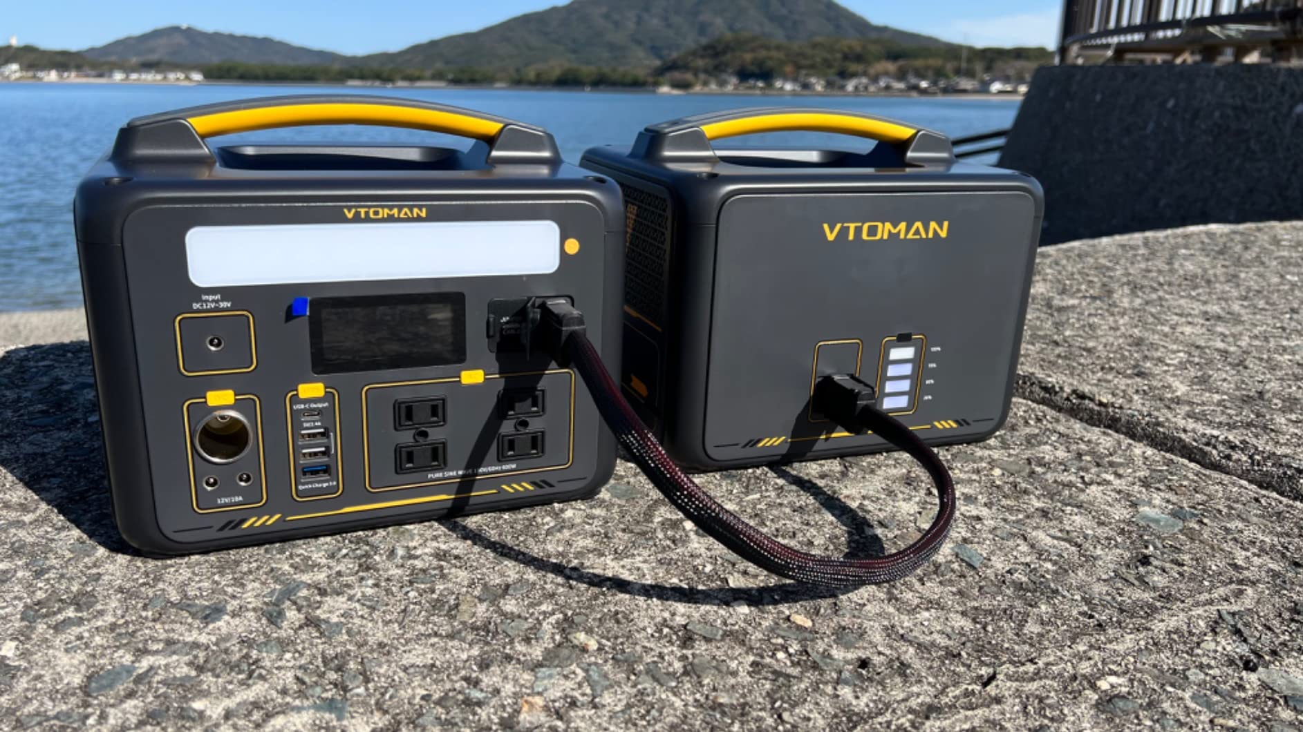 Amazon.co.jp: VTOMAN JUMP 600X 専用容量拡張バッテリー ポータブル電源 大容量 640Wh 防災グッズ 蓄電池 ...