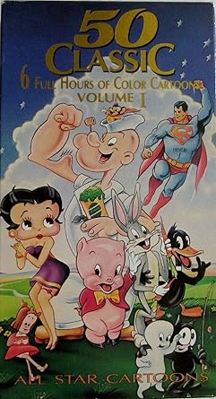 Amazon.com: 50 of the Greatest Cartoons [VHS] : Fifty of the Greatest ...