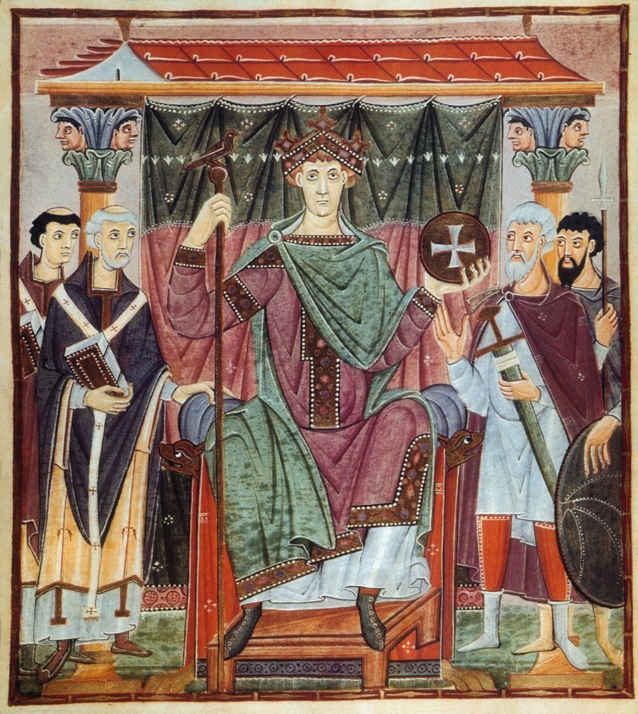Otto Iii Enthroned