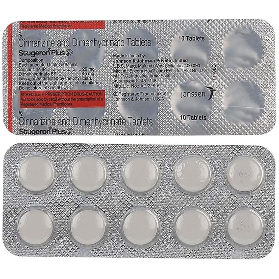 Stugeron Plus - Strip of 10 Tablets : Amazon.in: Health & Personal Care