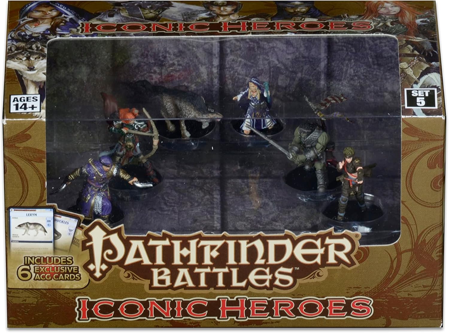 Amazon.com: WizKids Pathfinder Battles Minis: Iconic Heroes Box Set 5 ...